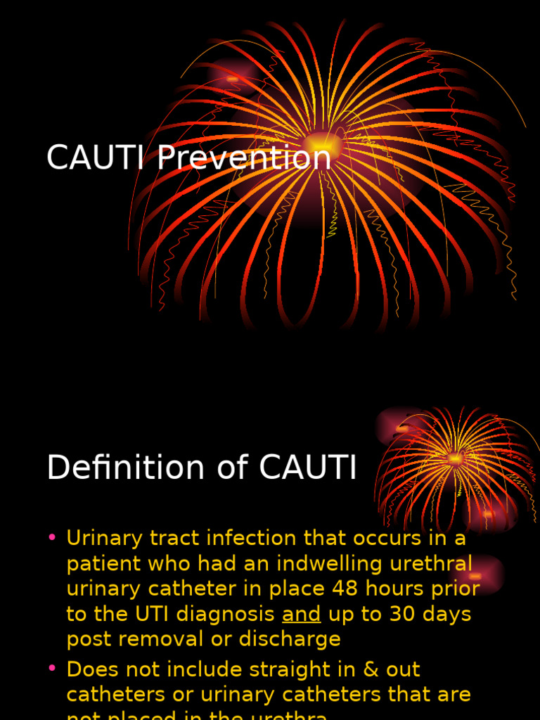 Cauti Northcrest Powerpoint | PDF | Urinary Tract Infection | Catheter