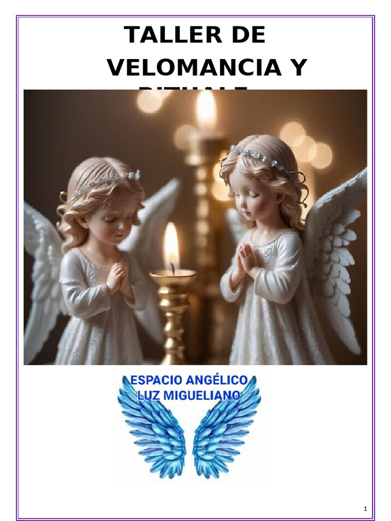 Taller de Velomancia Angelical | PDF | Vela | Amor