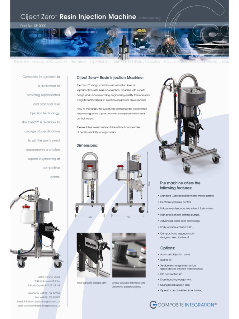 Resin Injection Machine1 | PDF