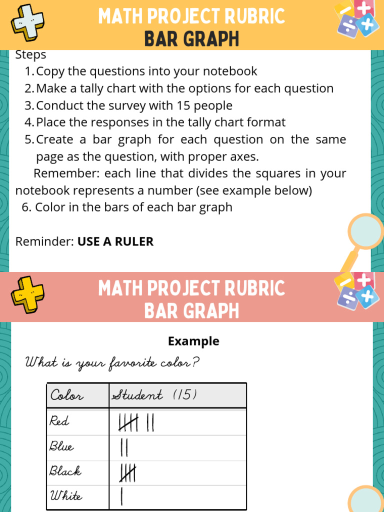 Bar Graph Project Guidelines | PDF