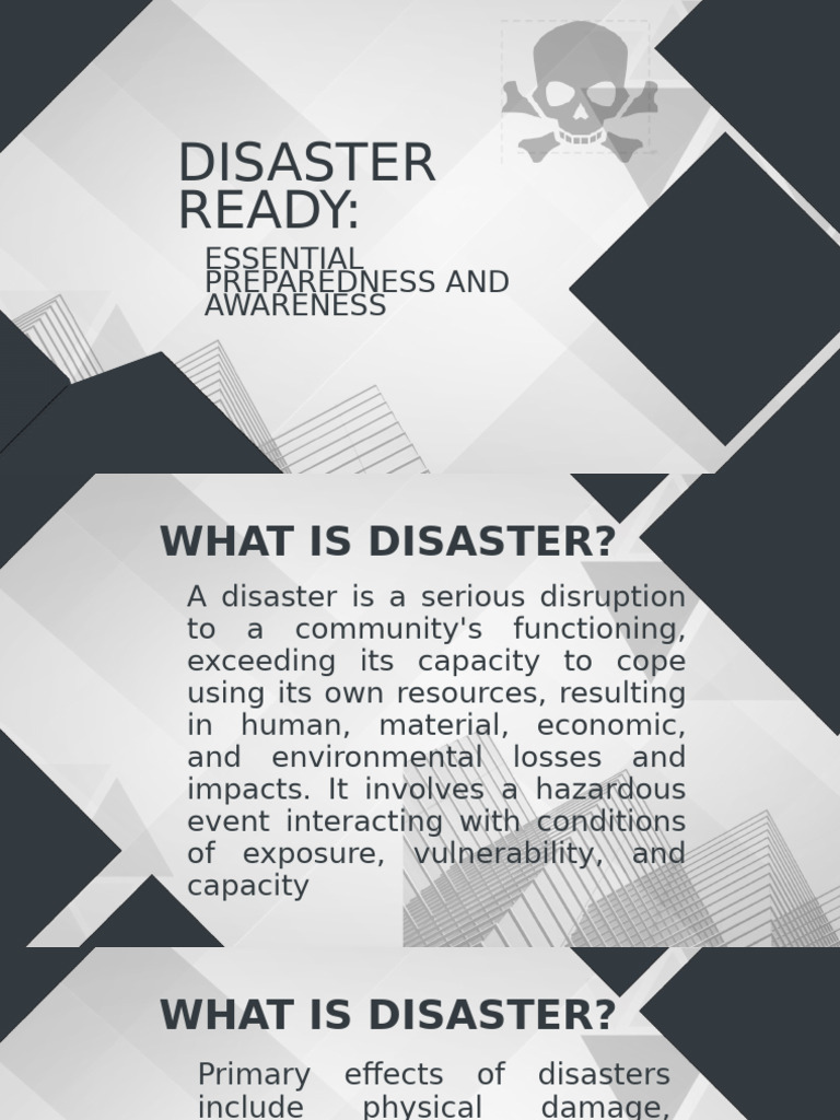 Disaster Preparedness and Awareness - 20250812 - 222956 - 0000 | PDF ...