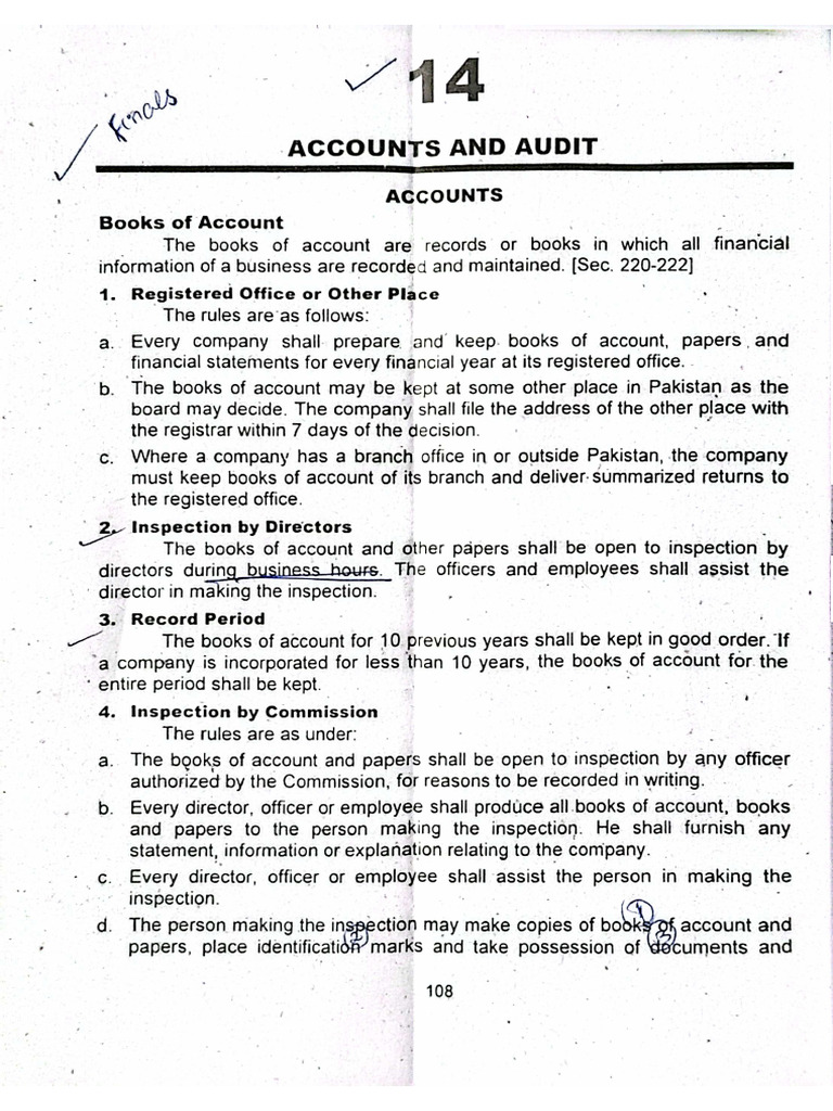 Accounts and Audit | PDF