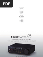 Sound Blasterx Ae5 Plus | PDF | Computing | Sound Technology