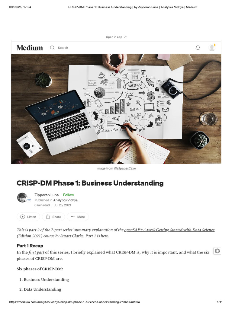 CRISP-DM Phase 1: Business Insights | PDF | Goal | Analytics