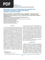 Beef Cow Synchronization Protocols | PDF | Cattle | Land Management