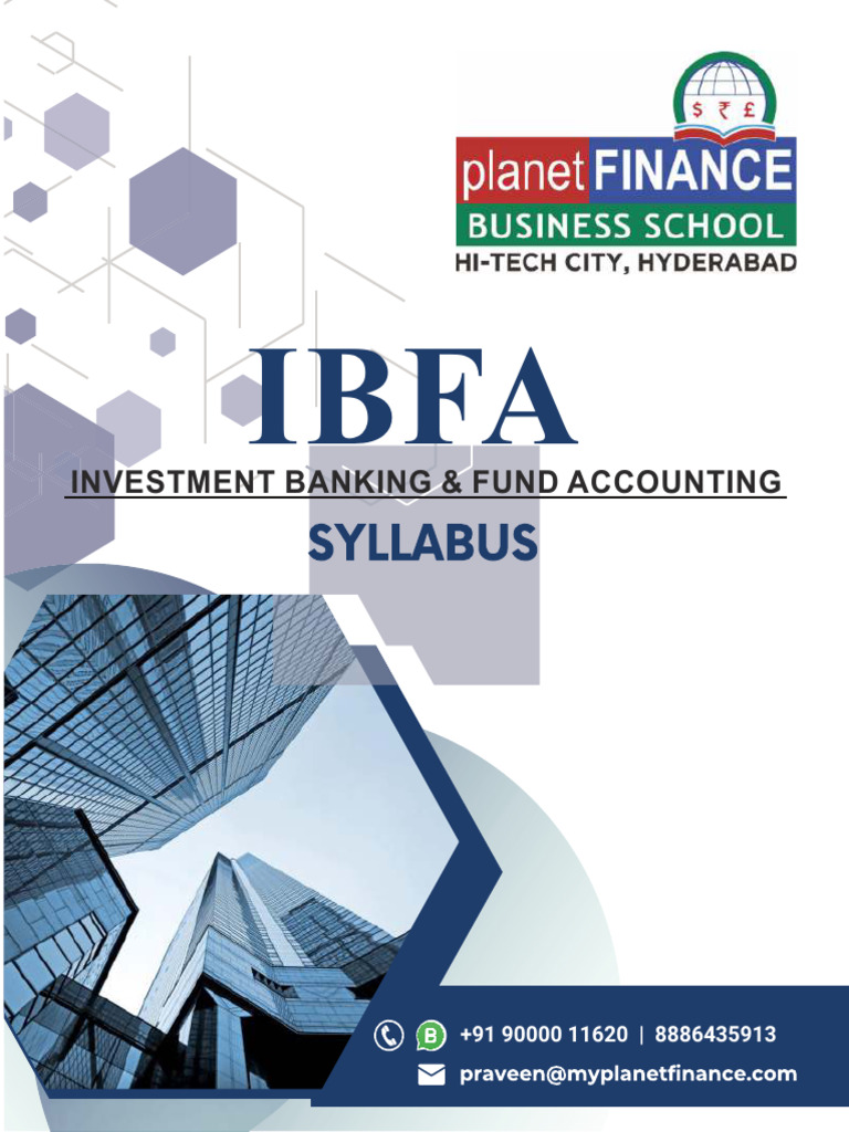 Inestment Banking | PDF