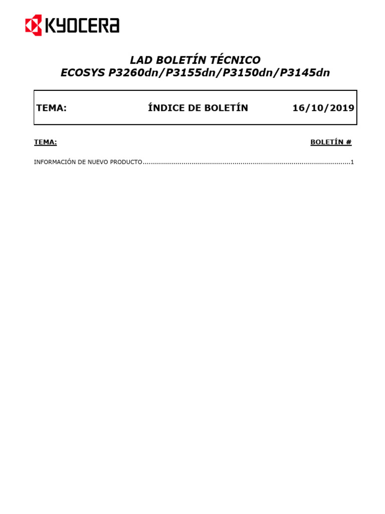 P3260dn P3155dn P3150dn P3145dnSPAB1LAD | PDF | Impresora (Computación ...