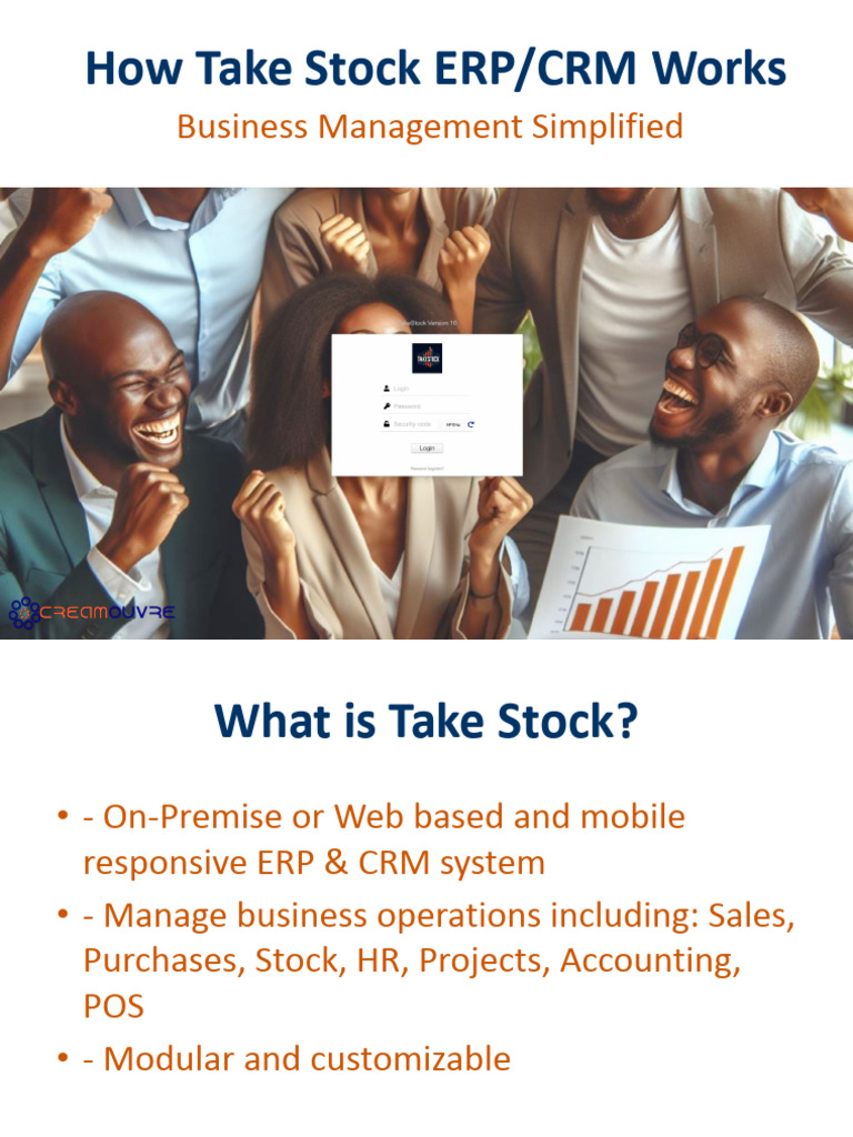 Take Stock ERP/CRM System Overview | PDF