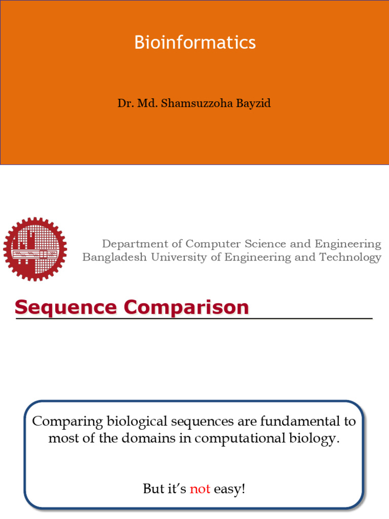 MSA Basics+Genome Rearrangement | PDF | Sequence Alignment | Conserved Sequence