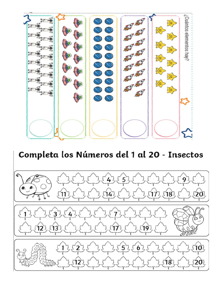 Numeros Hasta 20 | PDF