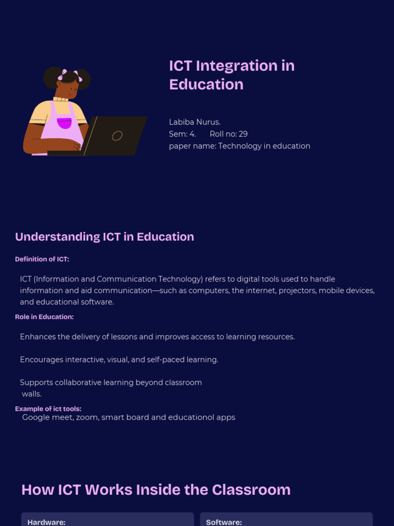 ICT Integration in Education Explained | PDF | Educational Technology ...