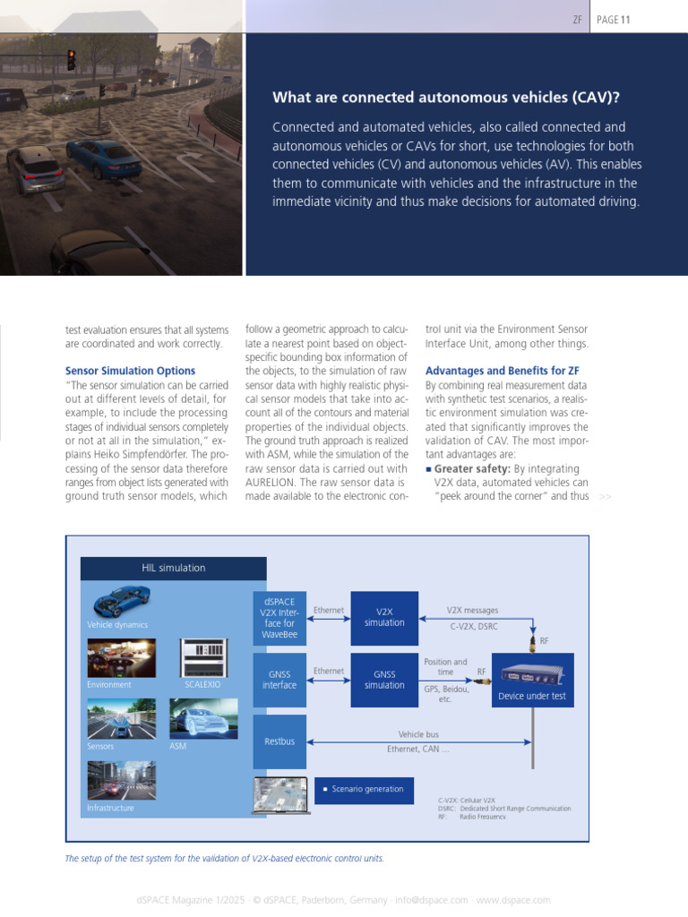 dSPACE Magazin 2025 01 - 250610 - E Pages 3 | PDF | Simulation | Power ...