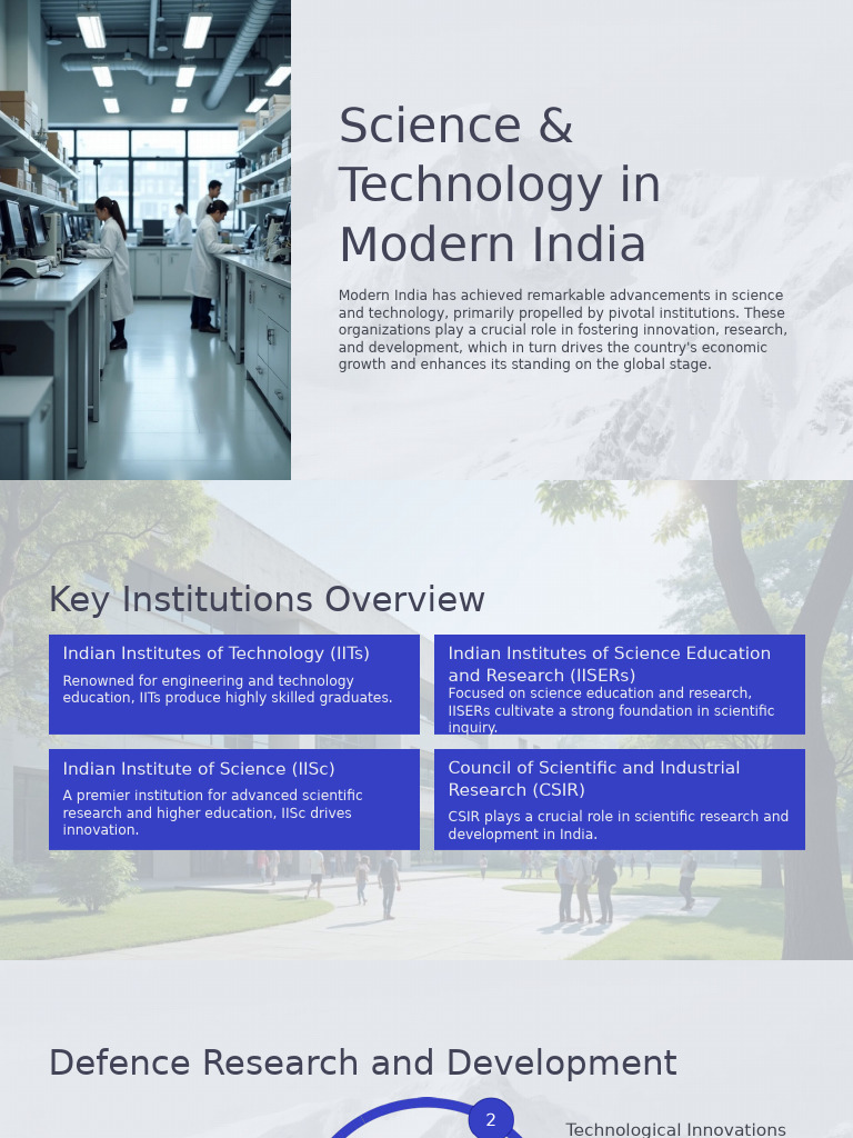 Advancements in India's Science & Technology | PDF | Agriculture ...