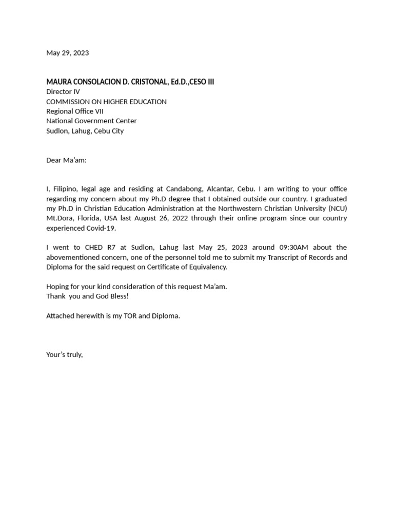 Certificate of Equivalency | PDF