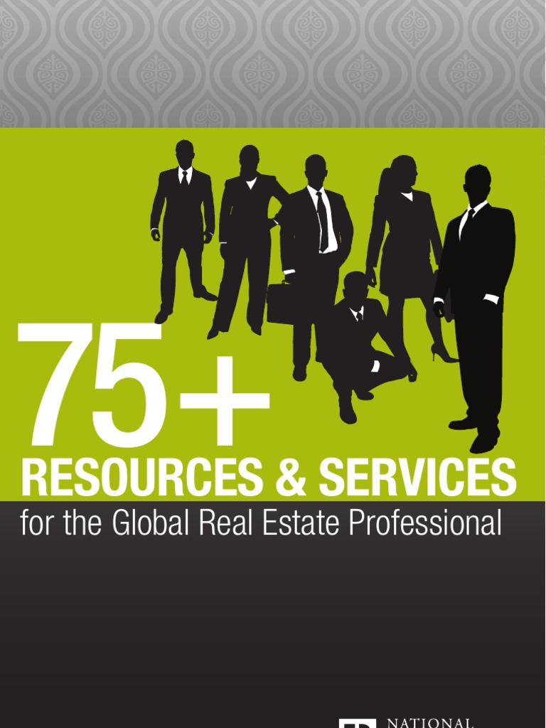 Resources & Services: For The Global Real Estate Professional | PDF ...