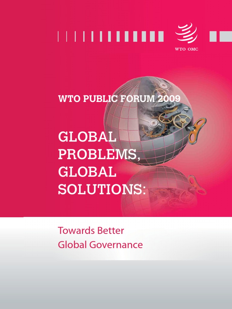 Global Problems, Global Solutions | PDF | Doha Development Round ...