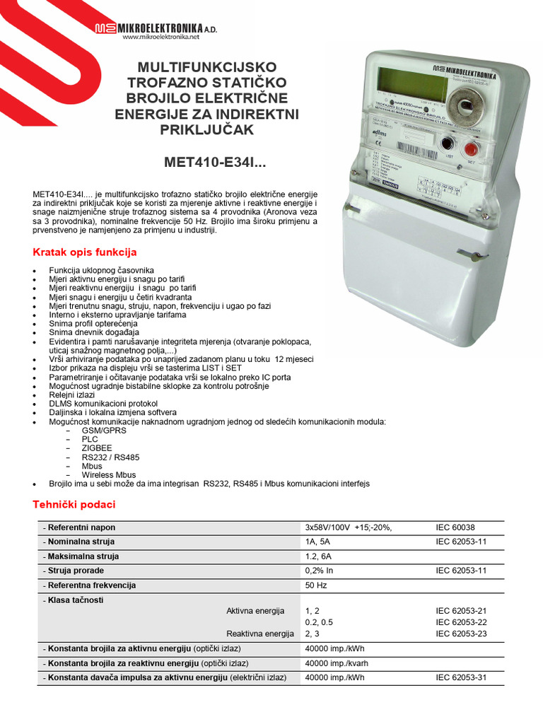 Met410 E34i-1 | PDF