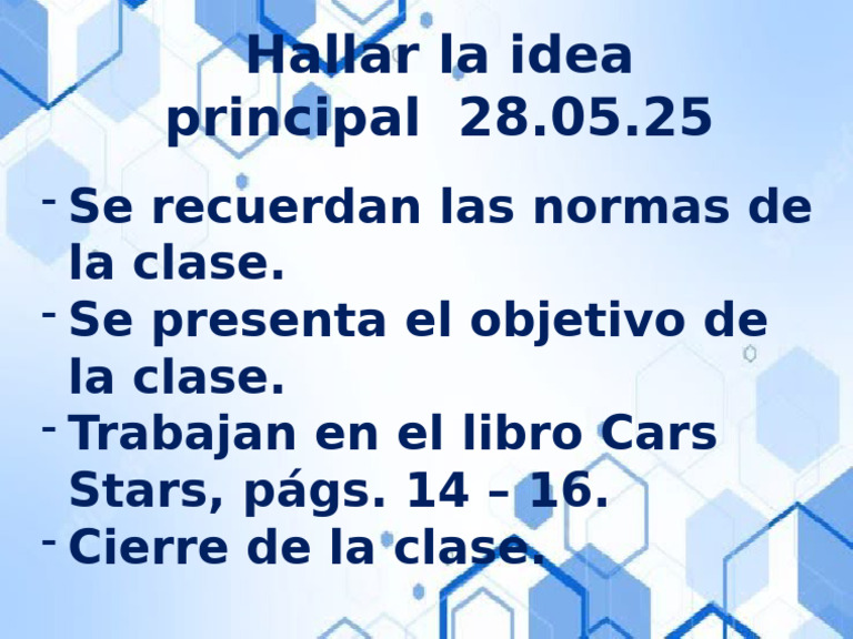 3° Hallar La Idea Principal | PDF