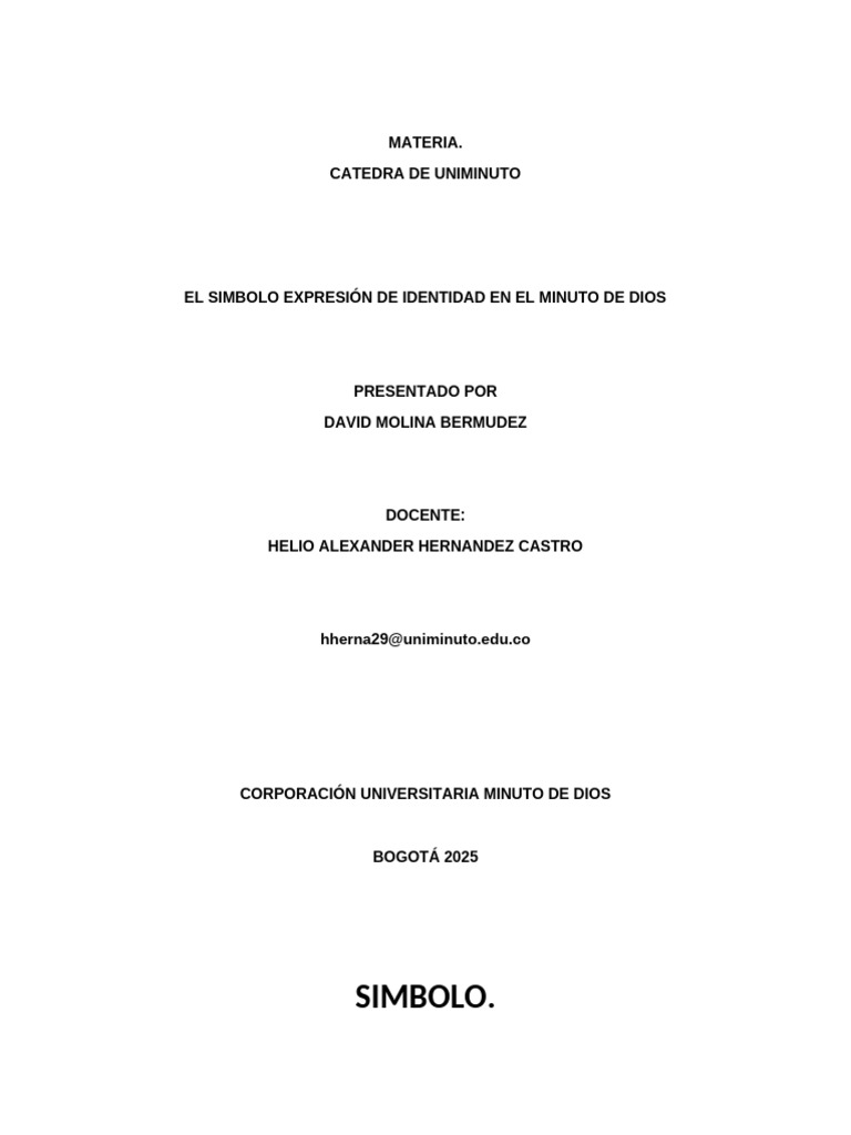 SIMBOLO | PDF