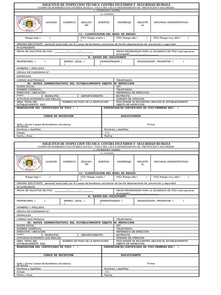 Formato-de-Solicitud-ITSE SEVILLA - Solicitud VISITAS | PDF | Sevilla