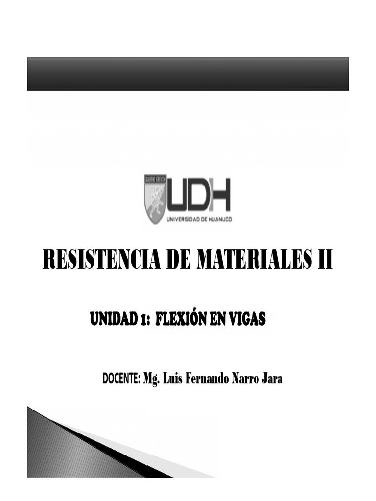 Módulo 2. Flexión Pura | PDF | Viga (Estructura) | Doblar