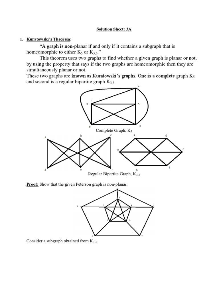 Solution Sheet1 | PDF | Visual Cortex | Vertex (Graph Theory)