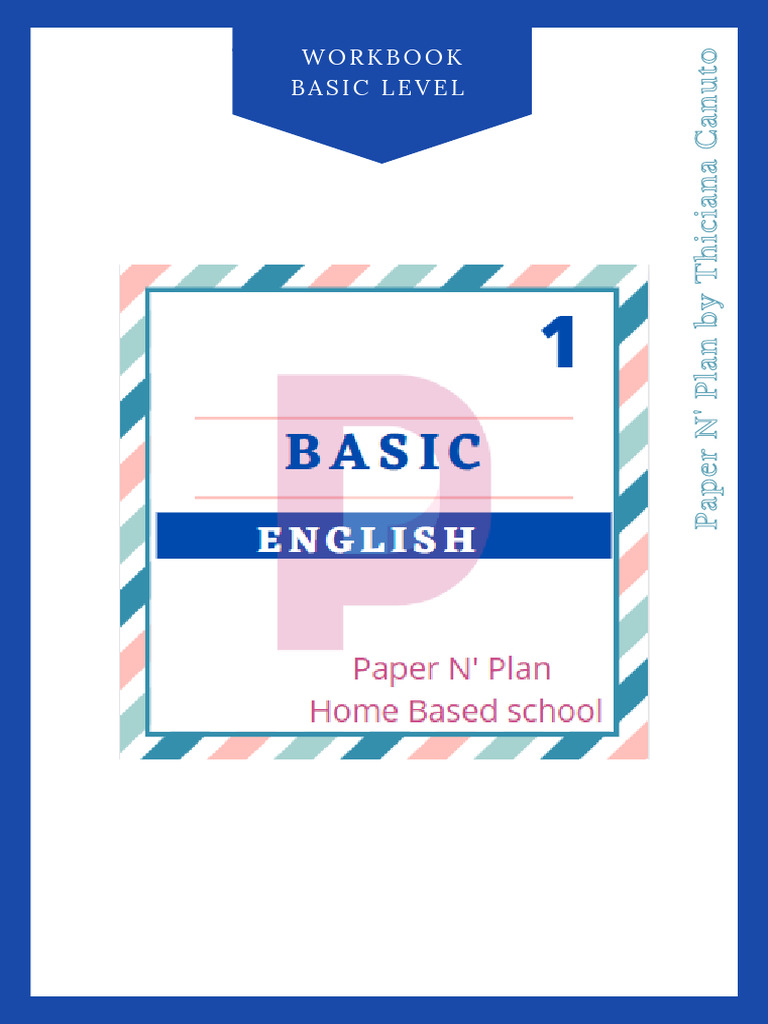 Basic English Workbook PDF | PDF