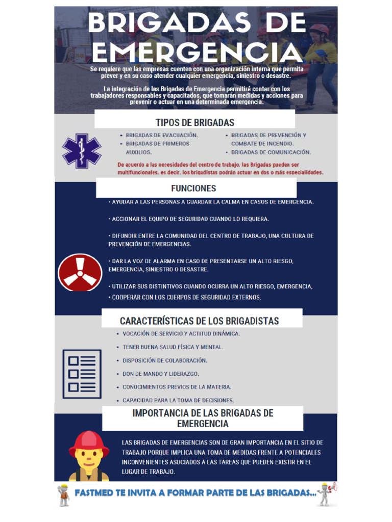 Flyer de Brigadas de Emergencias | PDF