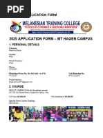 Enrollment Application Form - Print BW - FINAL | PDF