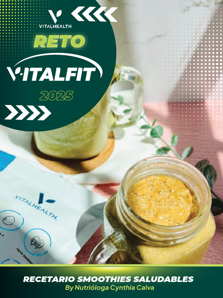 Recetario de Smoothies Vitalhealth | PDF | Zalamero | Antioxidante