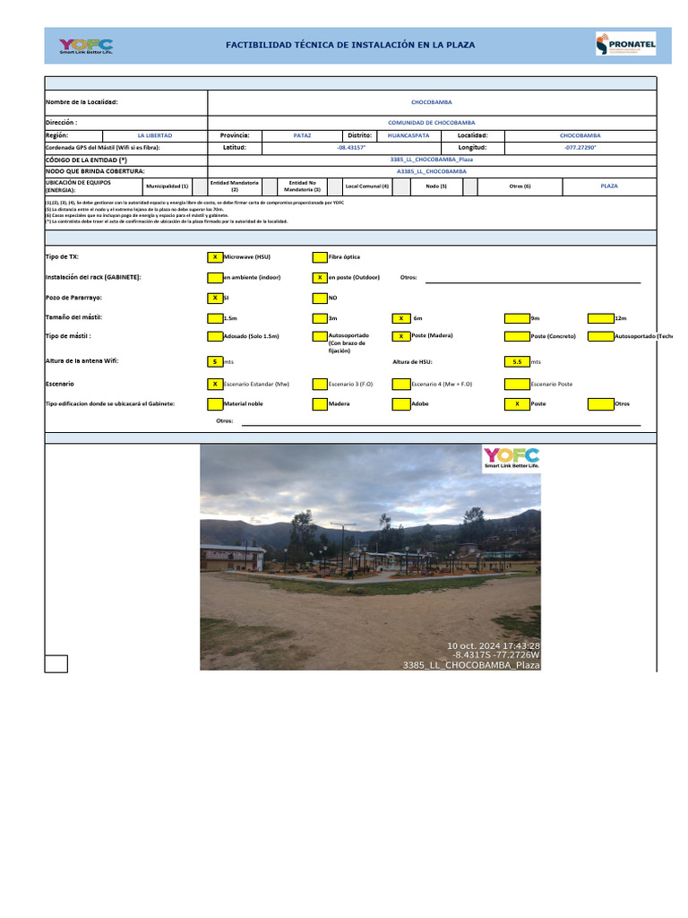 3385 LL Chocobamba Plaza | PDF | Electricidad