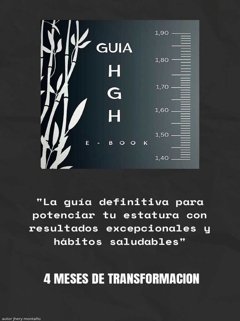 Guía HGH para Aumentar Estatura | PDF | Dieta | Nutrición