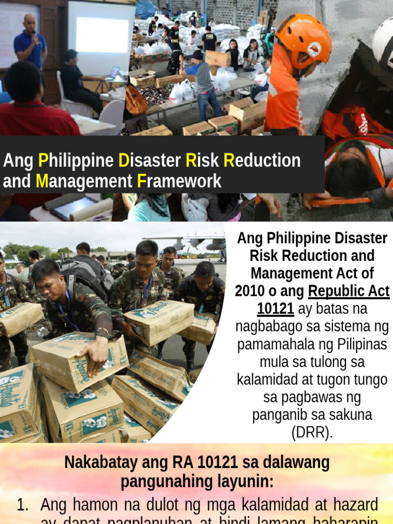 Week 4 and 5 Ang PDRRMF at CBDRM | PDF