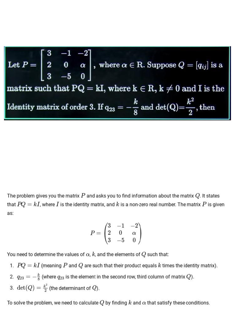 JEE Advanced Problem | PDF