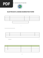 Electrician License Guidelines PNG | PDF | Electrician | License