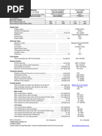 Generator Set Data Sheet | PDF | Radiator | Diesel Engine