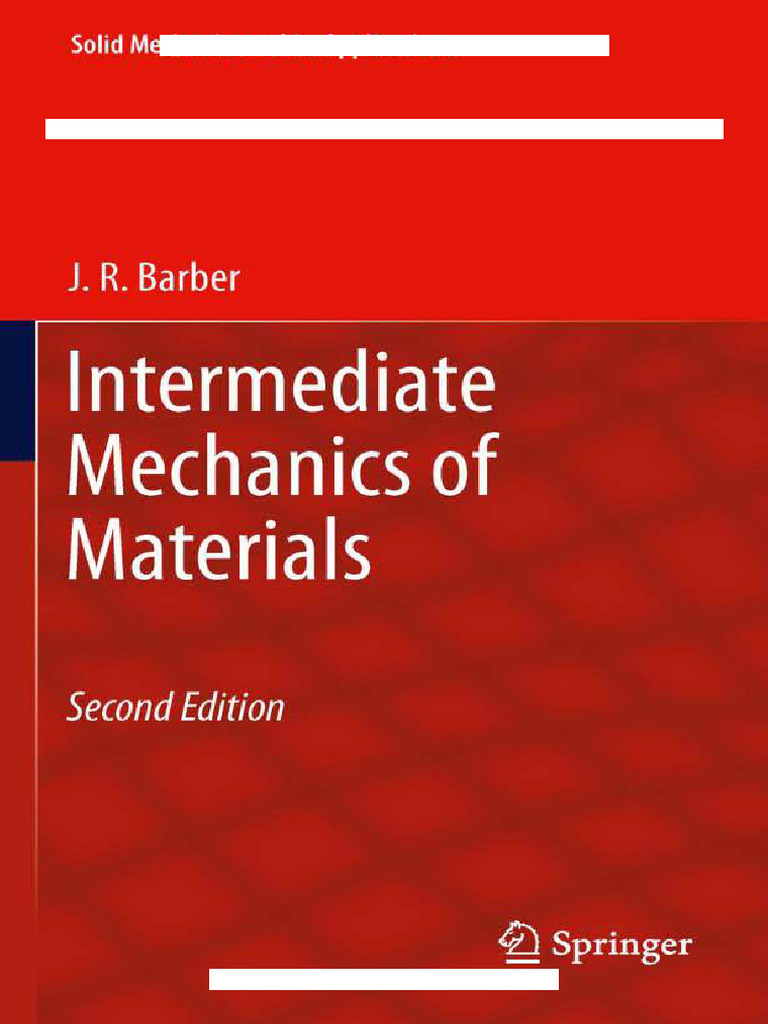 Intermediate Mechanics of Materials | PDF | Mechanical Engineering ...