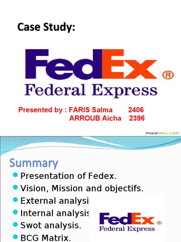Fedex Case | PDF | Fed Ex | Profit (Accounting)