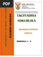 Uhlelo Lokufundisa: Isizulu Grade 6 | PDF