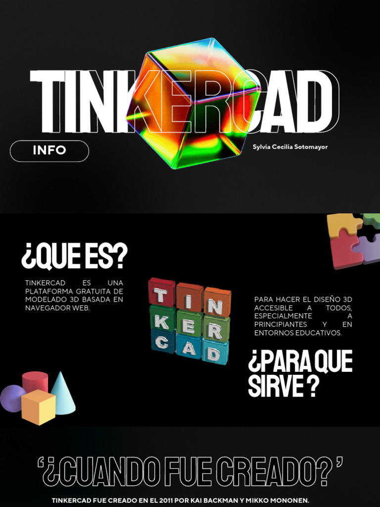 Tinker Cad | PDF | Informática | Software