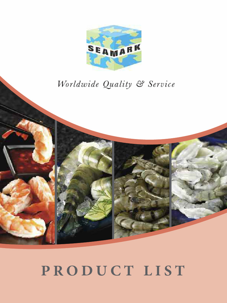 Seamark Seafood Product Overview | PDF | Shrimp | Stir Frying