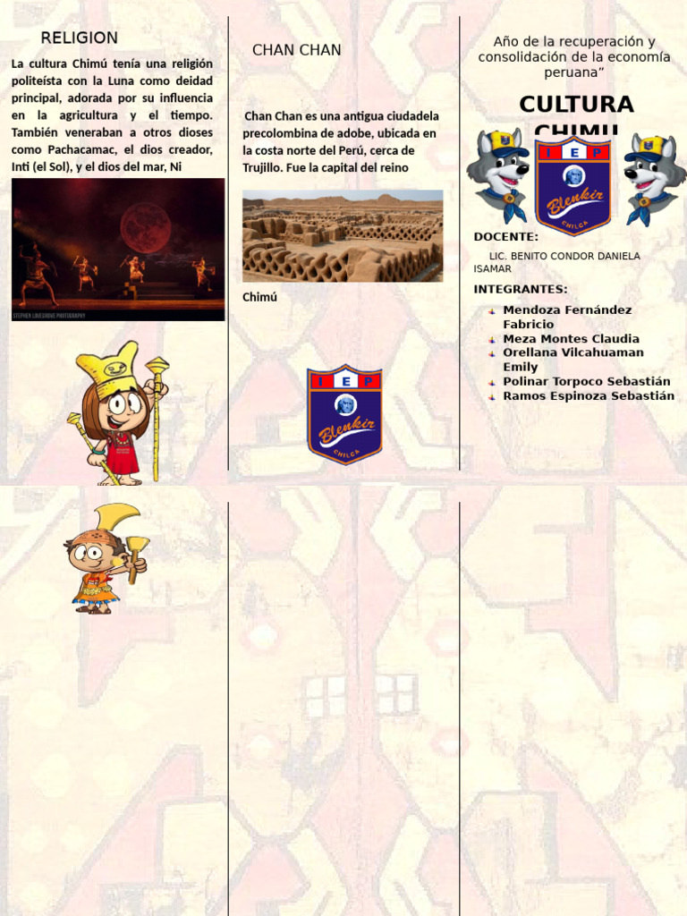 Triptico Cultura Chimu | PDF