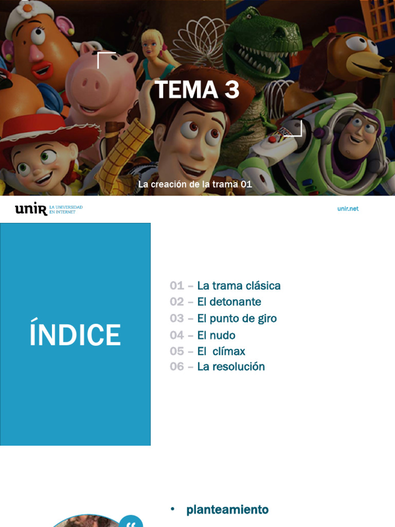 Estructura de la trama en narrativas | PDF