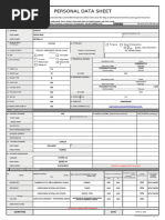 Pds Sample Fill Up | PDF | Government