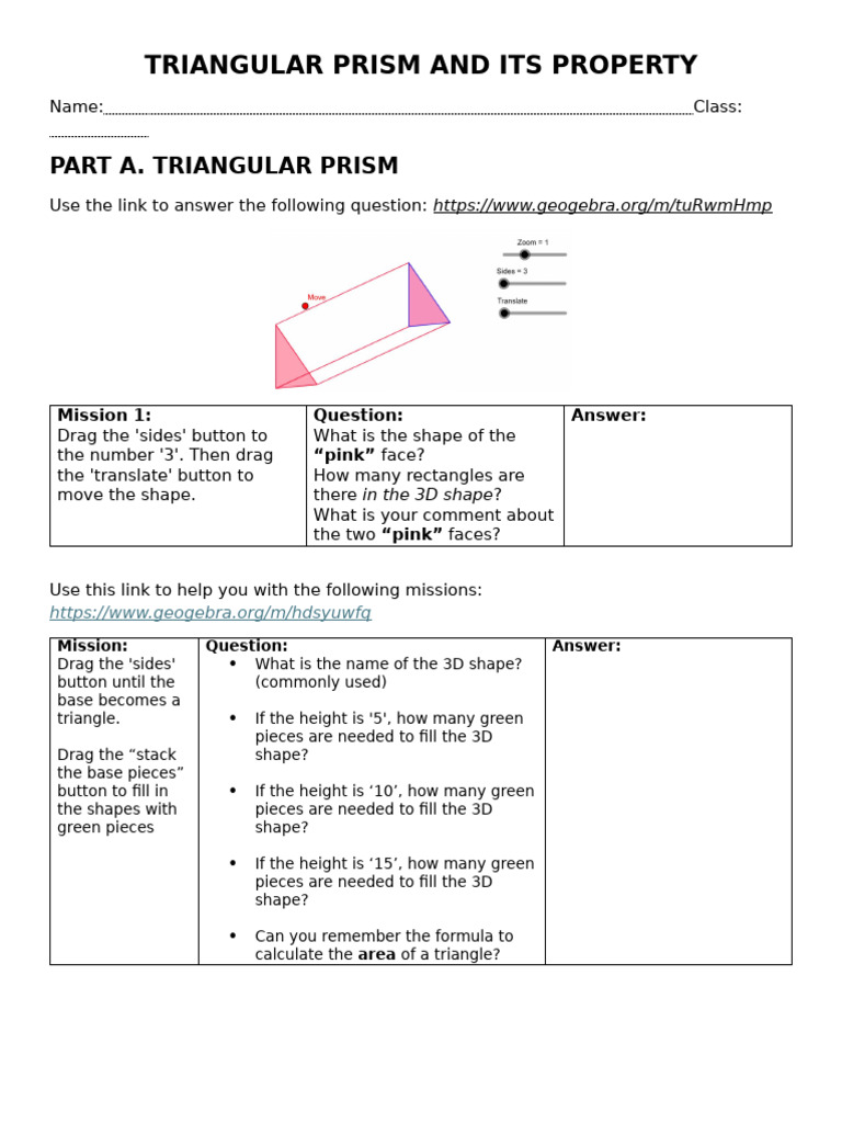 Discover The Volume of Triangular Prism + Lateral Area | PDF