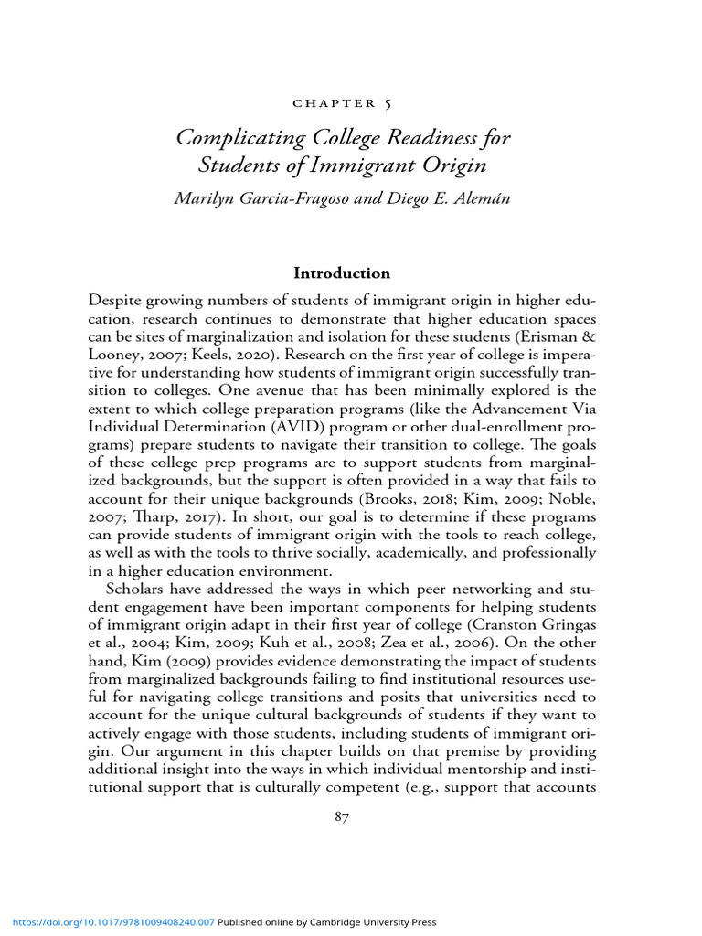 complicating-college-readiness-for-students-of-immigrant-origin | PDF ...