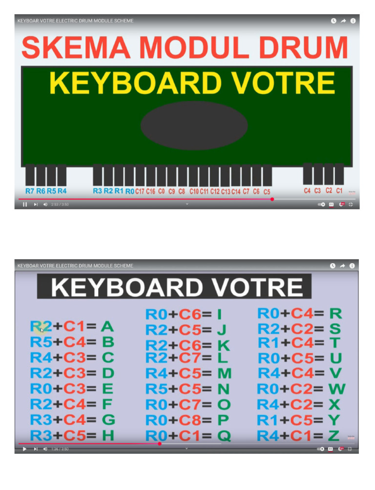 Skema Keyboard Votre | PDF
