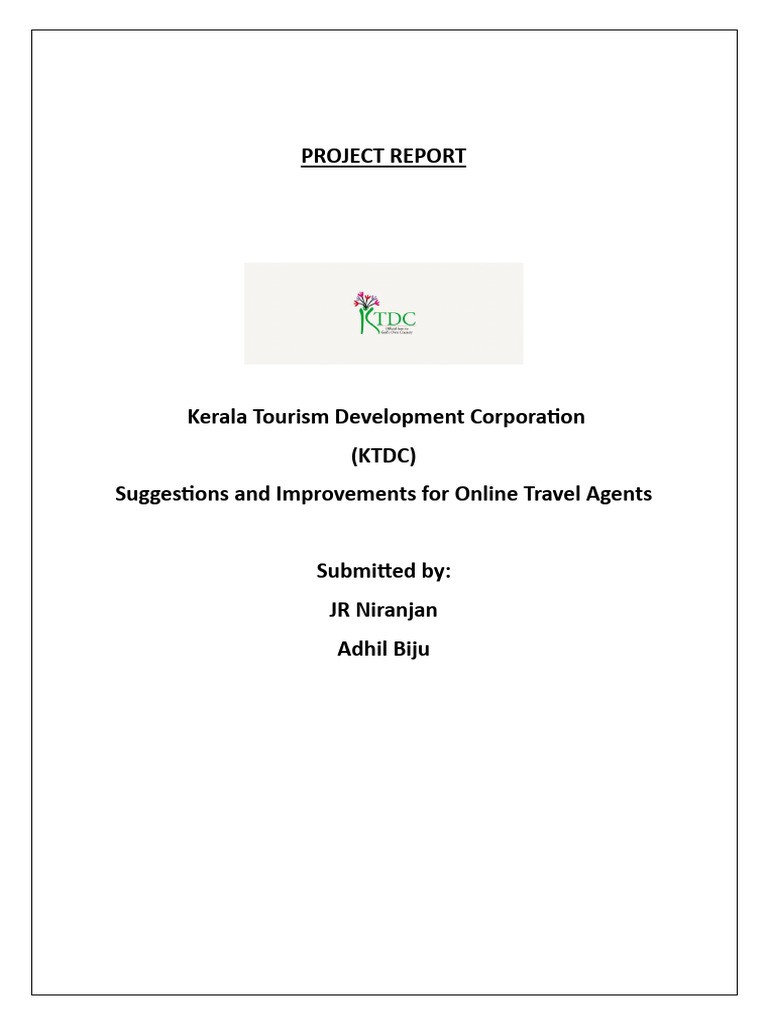 KTDC Suggestions1 1 | PDF