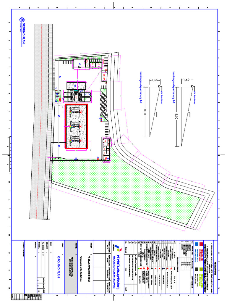 001 Layout Spbu Panggang Rev 3 | PDF