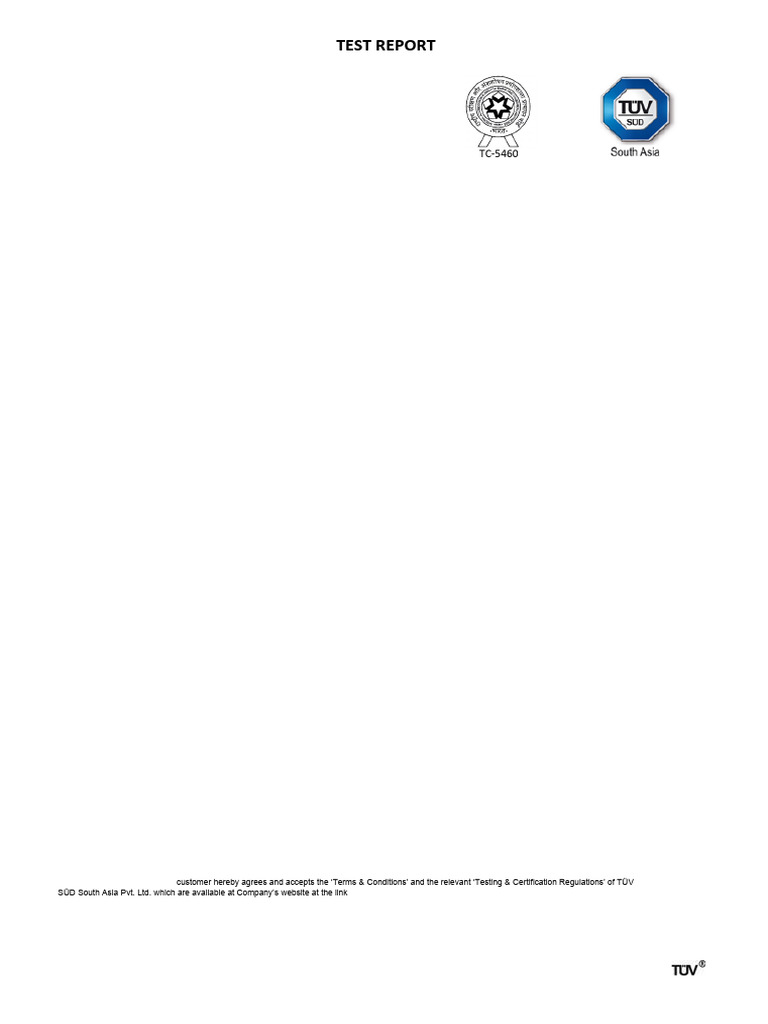 Pea Protein - Test Report | PDF